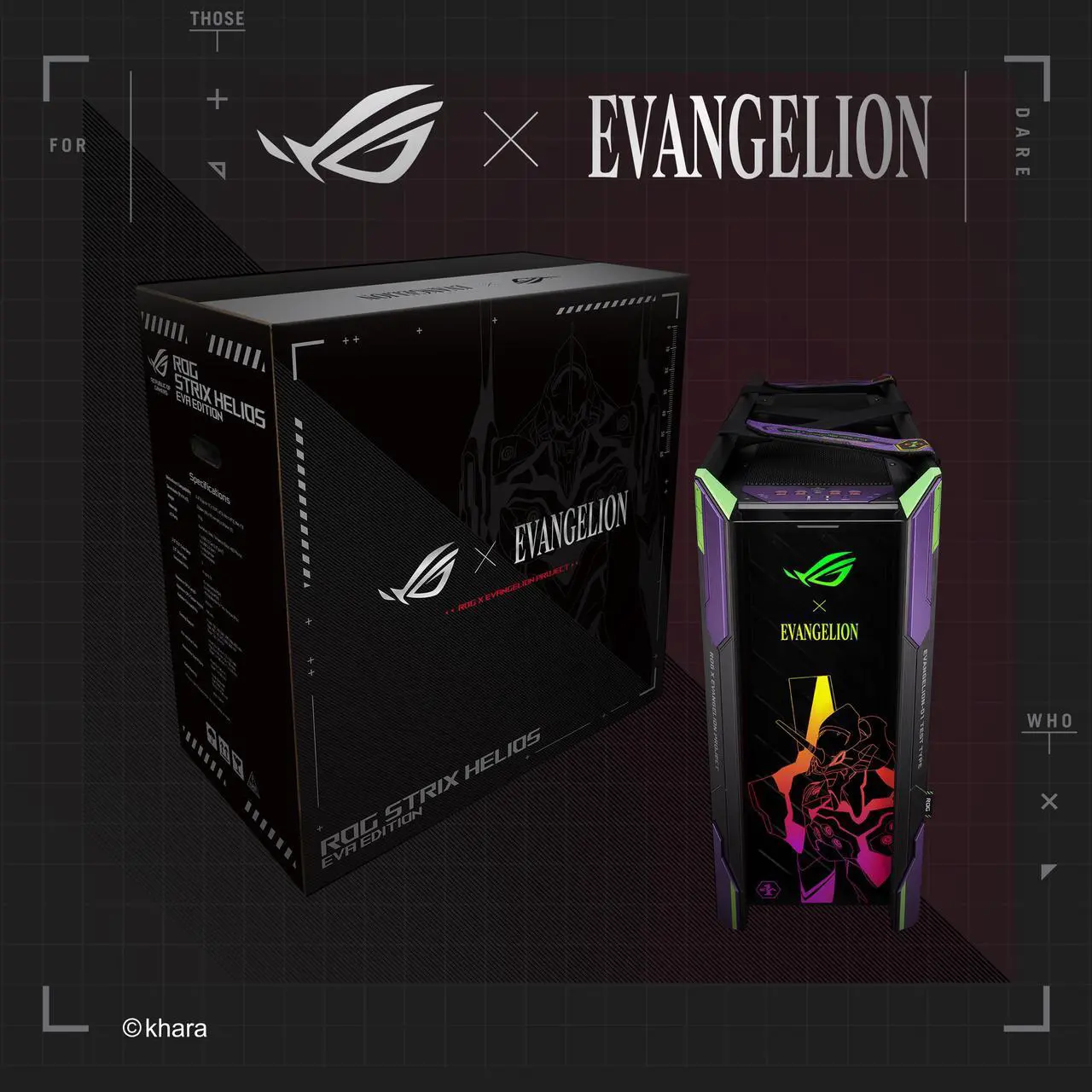 Open Box: ASUS ROG Strix Helios EVA Edition 90DC0020-B30010 Computer ...