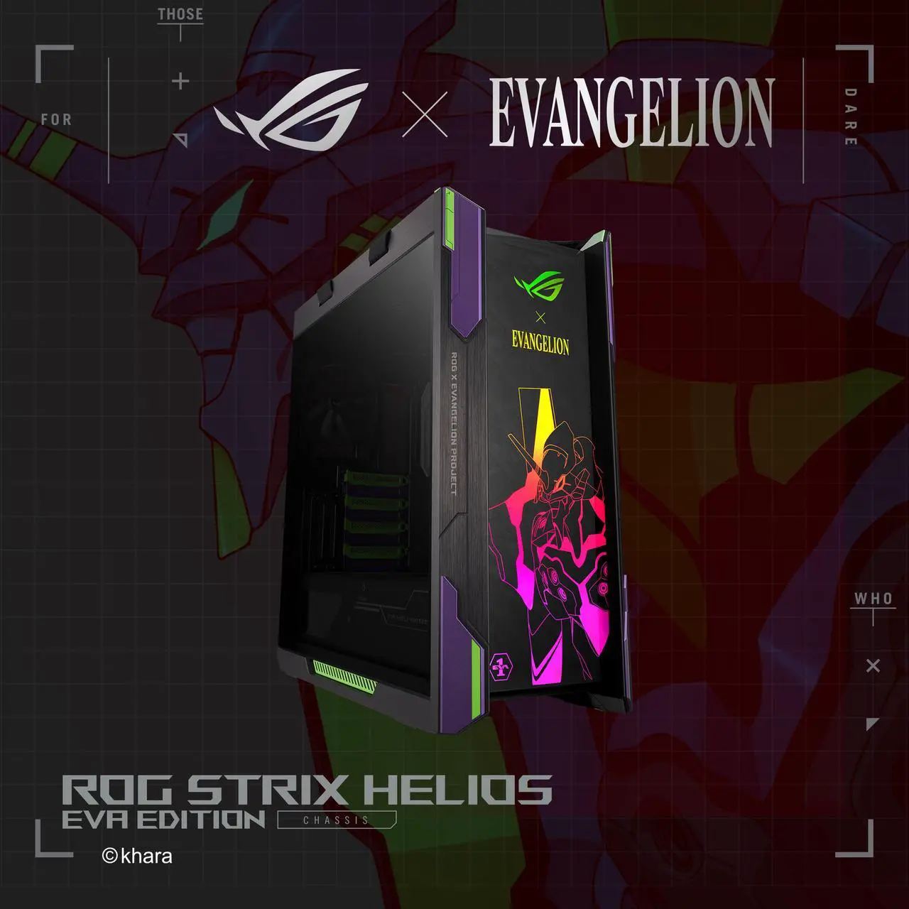 Open Box: ASUS ROG Strix Helios EVA Edition 90DC0020-B30010 Computer ...