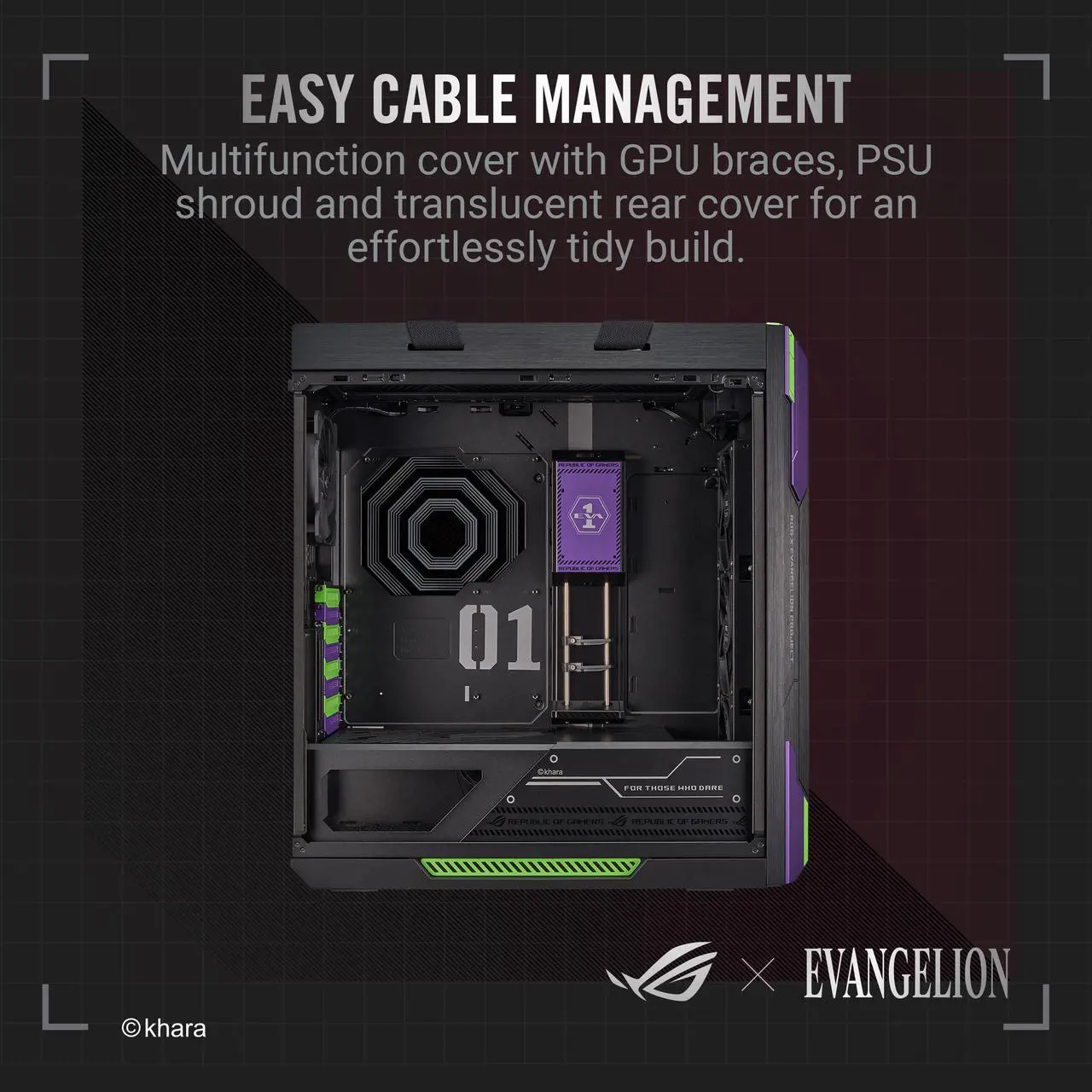 Open Box: ASUS ROG Strix Helios EVA Edition 90DC0020-B30010 Computer ...