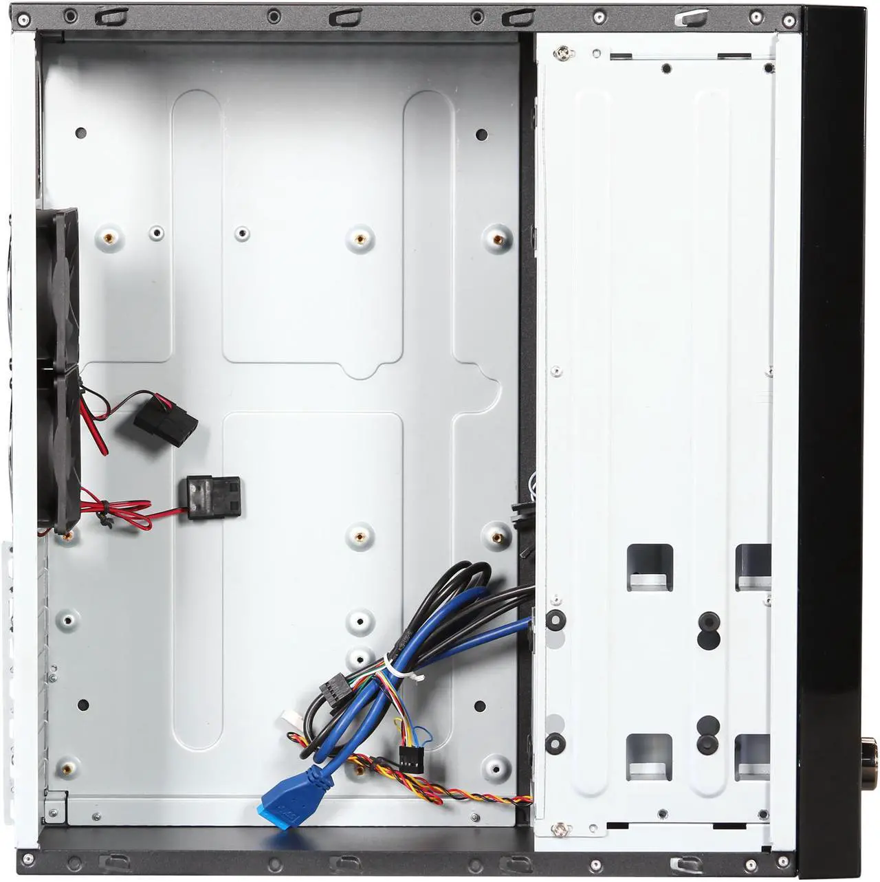 nMEDIAPC Black Aluminum/Acrylic/Steel 6000B ATX Media Center/HTPC Case ...