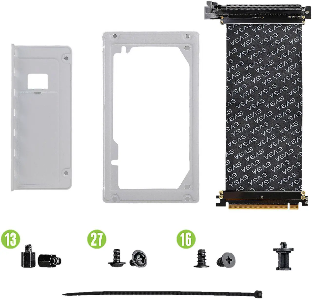 Open Box: EVGA DG-77 Alpine White Mid-Tower, 3 Sides of Tempered Glass ...