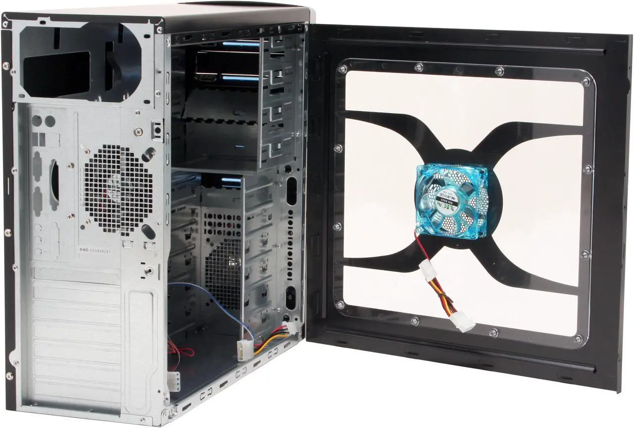 XION Solaris XON-406 Black Steel ATX Mid Tower Computer Case - Newegg.com