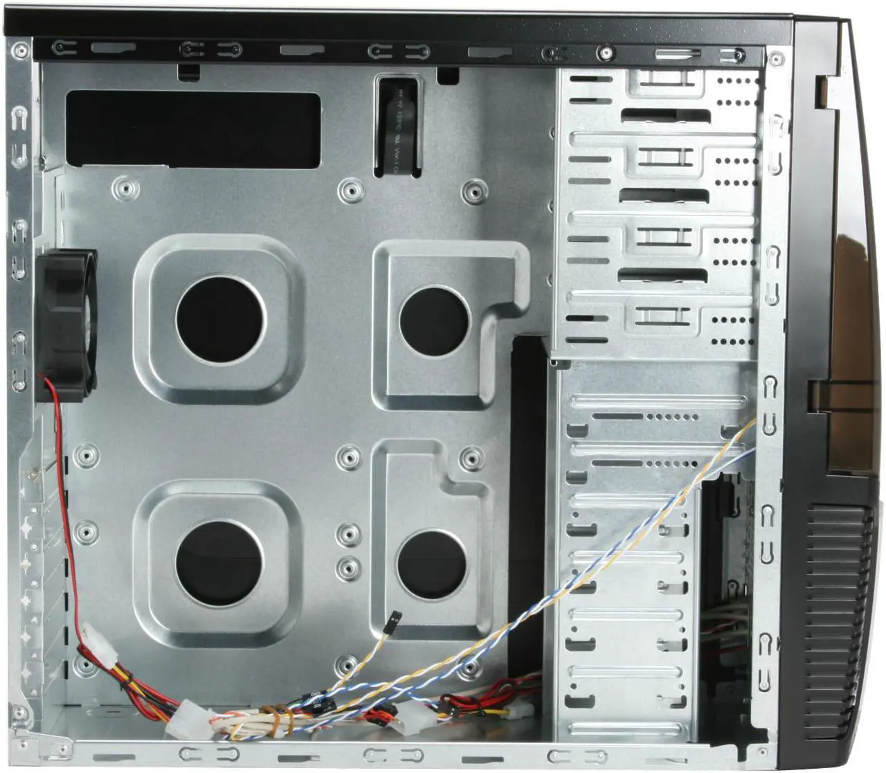 XION Dazl XON-503 Black with Blue LED Light Computer Case - Newegg.com