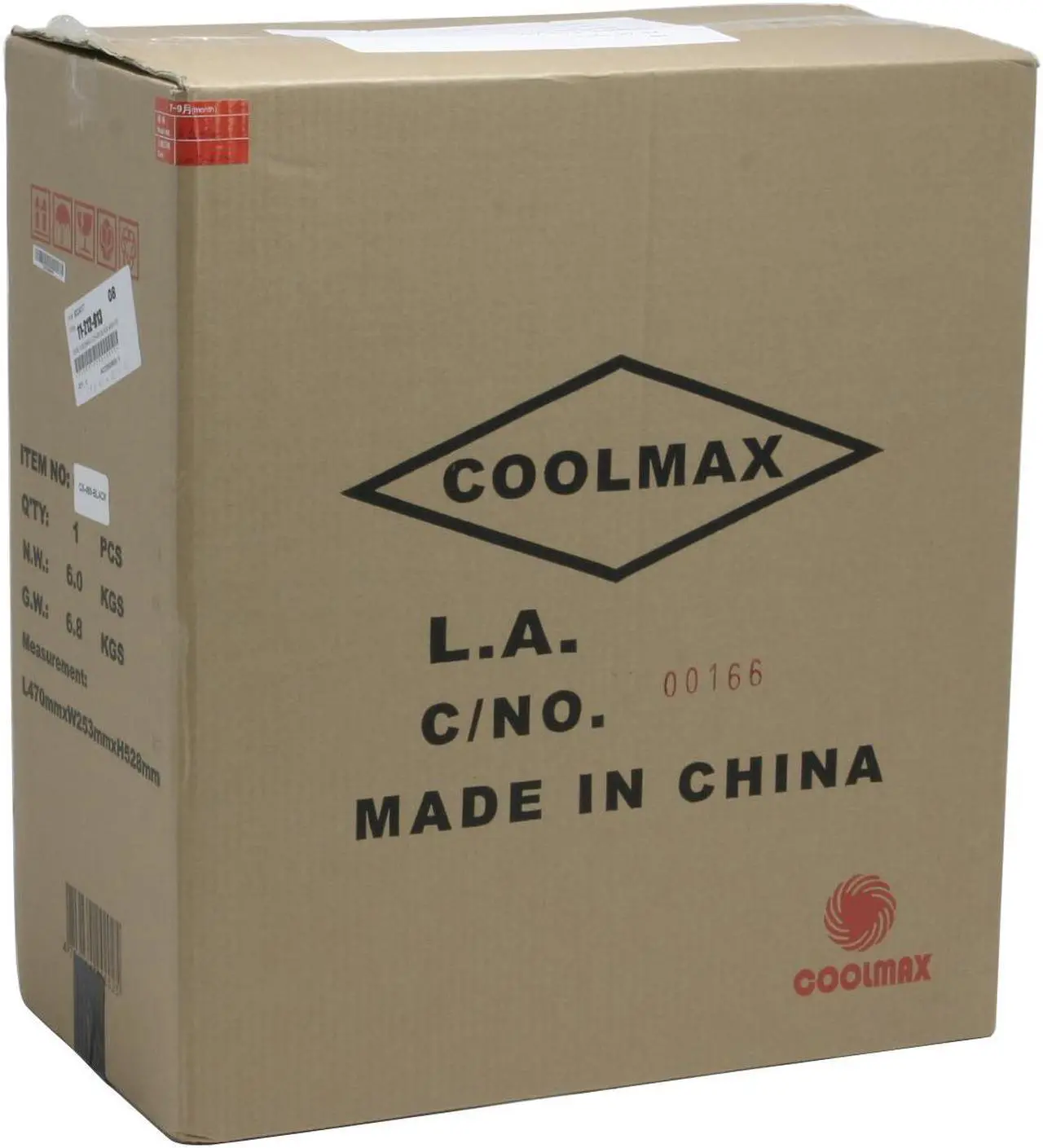 COOLMAX CS-480 White Computer Case - Newegg.com
