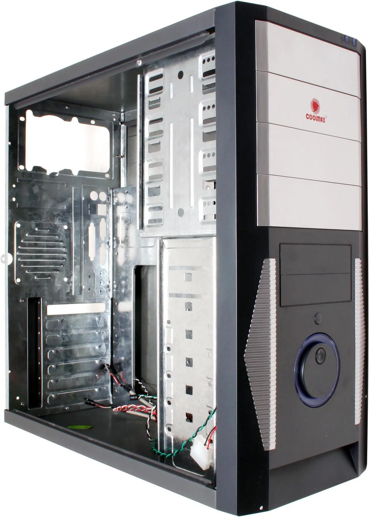 COOLMAX CV-570-GRAY W/O PSU Gray Computer Case - Newegg.com