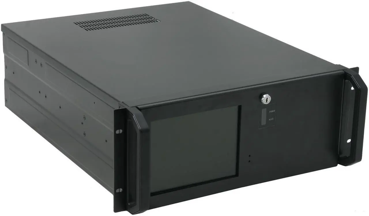 NORCO RPC-919 Black 4U Rackmount Rackmount Chassis with Built-in 8.4 ...
