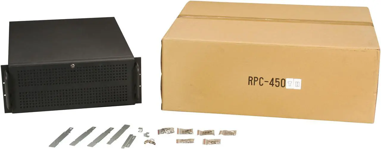 NORCO RPC-450TH Black 4U Rackmount Server Chassis - Newegg.com
