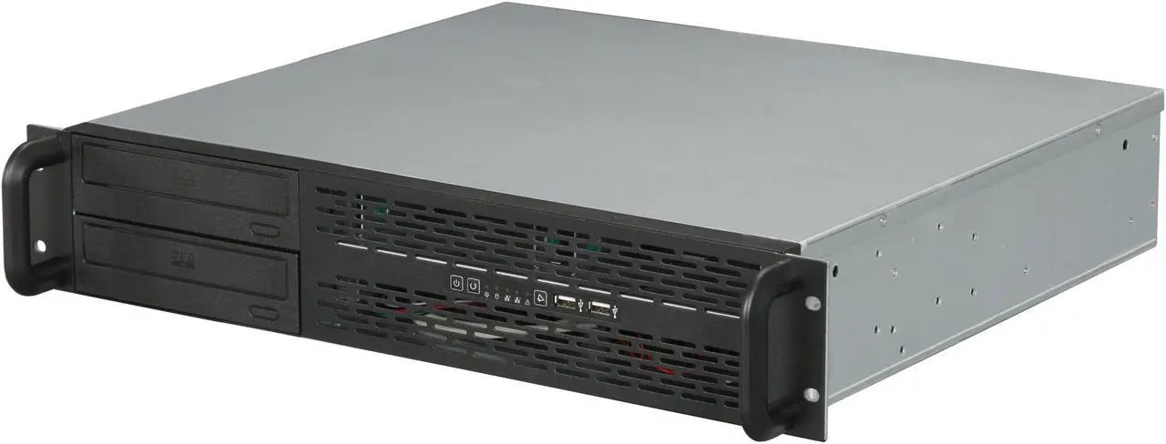 NORCO RPC-231 Black 2U Rackmount Server Chassis - Newegg.com
