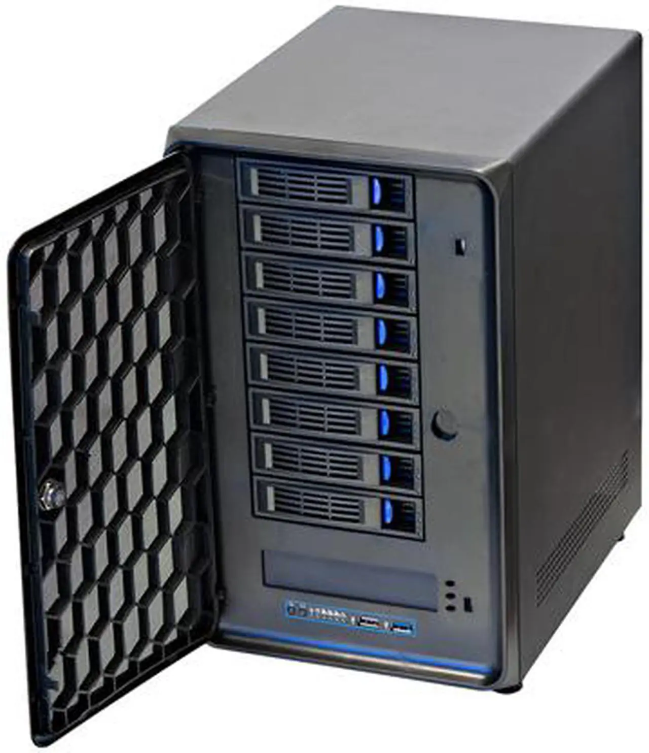 NORCO ITX-S8 Black Black Mini-ITX Form Computer Storage Case - Newegg.com