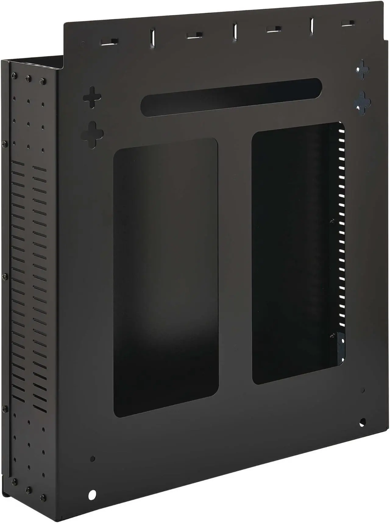 Tripp Lite SmartRack 2U Low-Profile Vertical-Mount Vented Wall-Mount ...