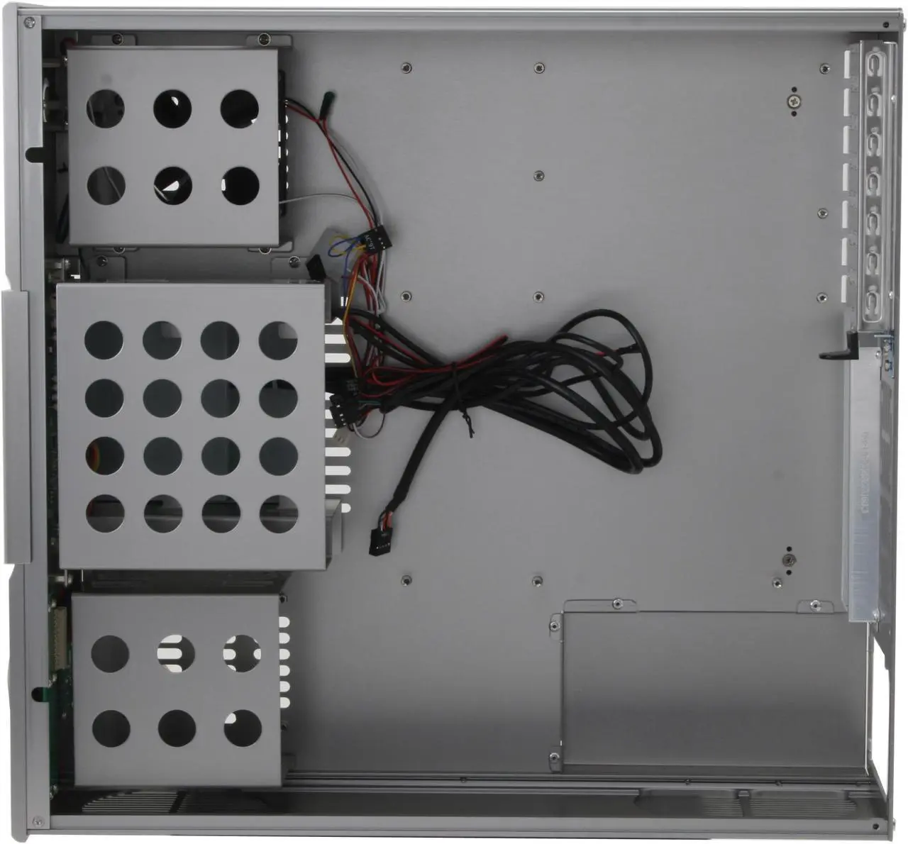 Moneual Silver MonCaso 832P ATX Media Center / HTPC Case - Newegg.com