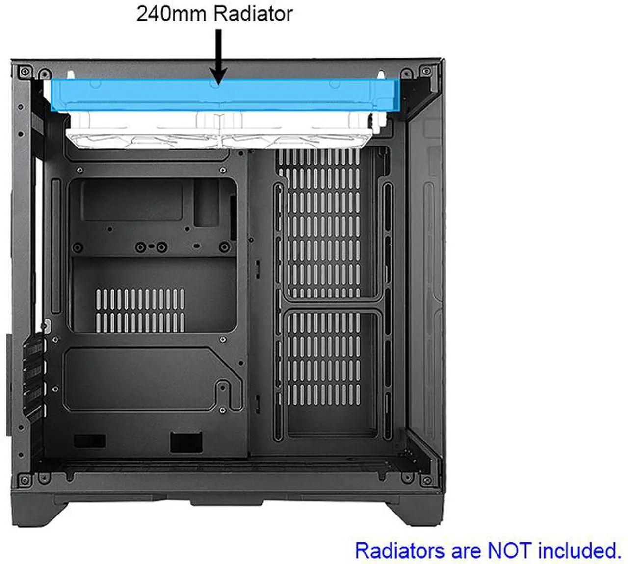 Bgears b-Pellucid MicroATX Black Micro ATX Tower Case, Tempered Glass ...