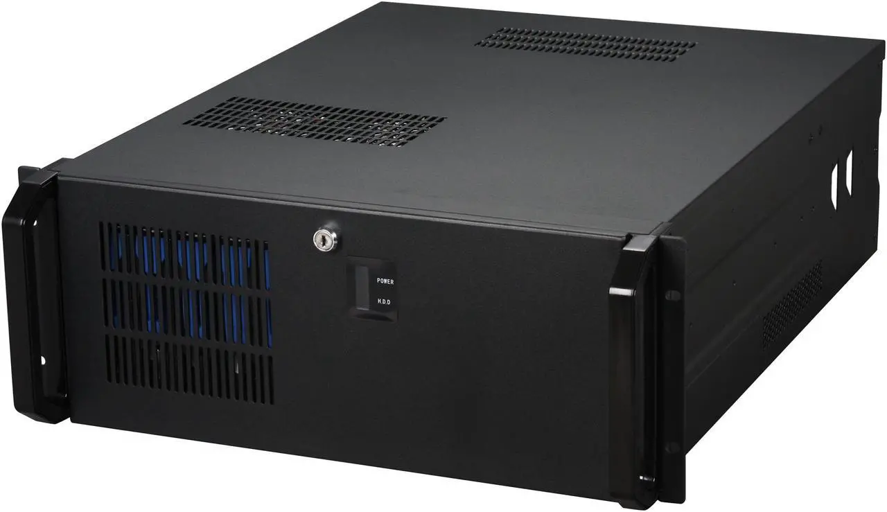 Habey DS-600S 4U Rackmount Server Chassis w/ 6 x 3.5" Hot-swap SATA HDD ...