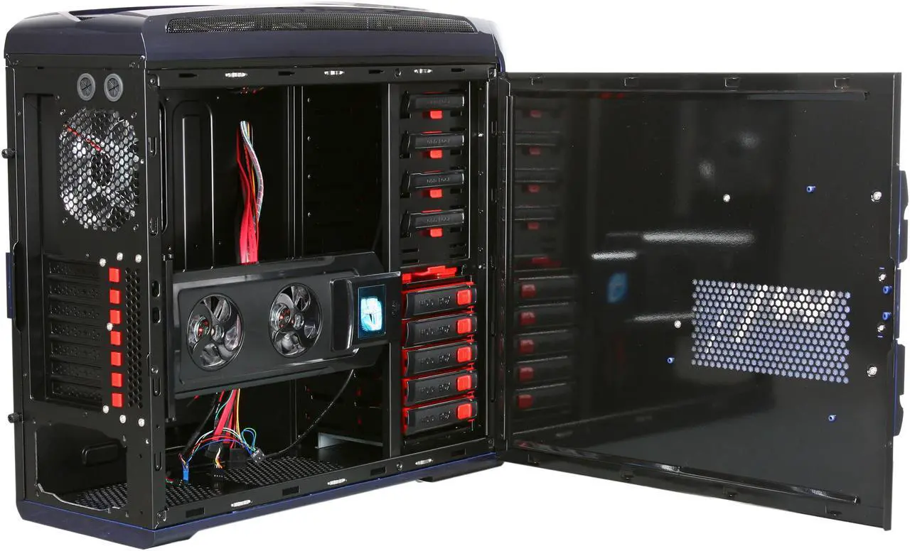 Sentey Arvina Extreme Division Tower Case 6x Fan LED/ 4 x USB / Multi ...