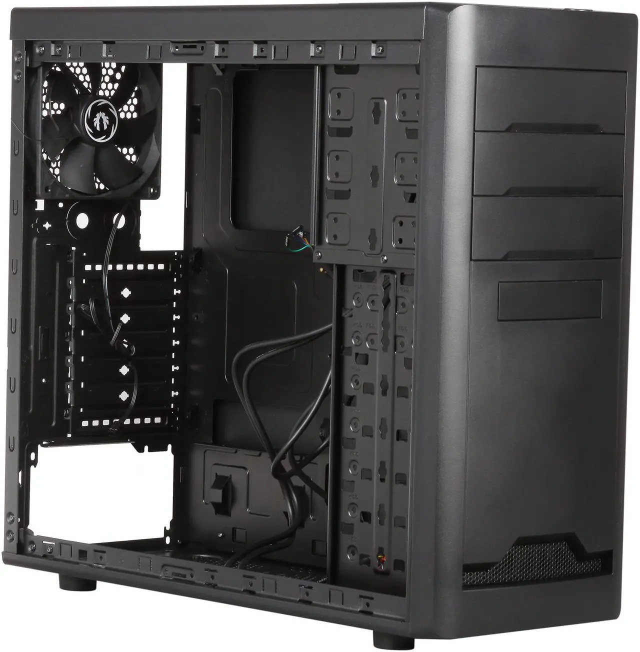 BitFenix Merc Beta Black Steel / Plastic ATX Mid Tower Computer Case ...