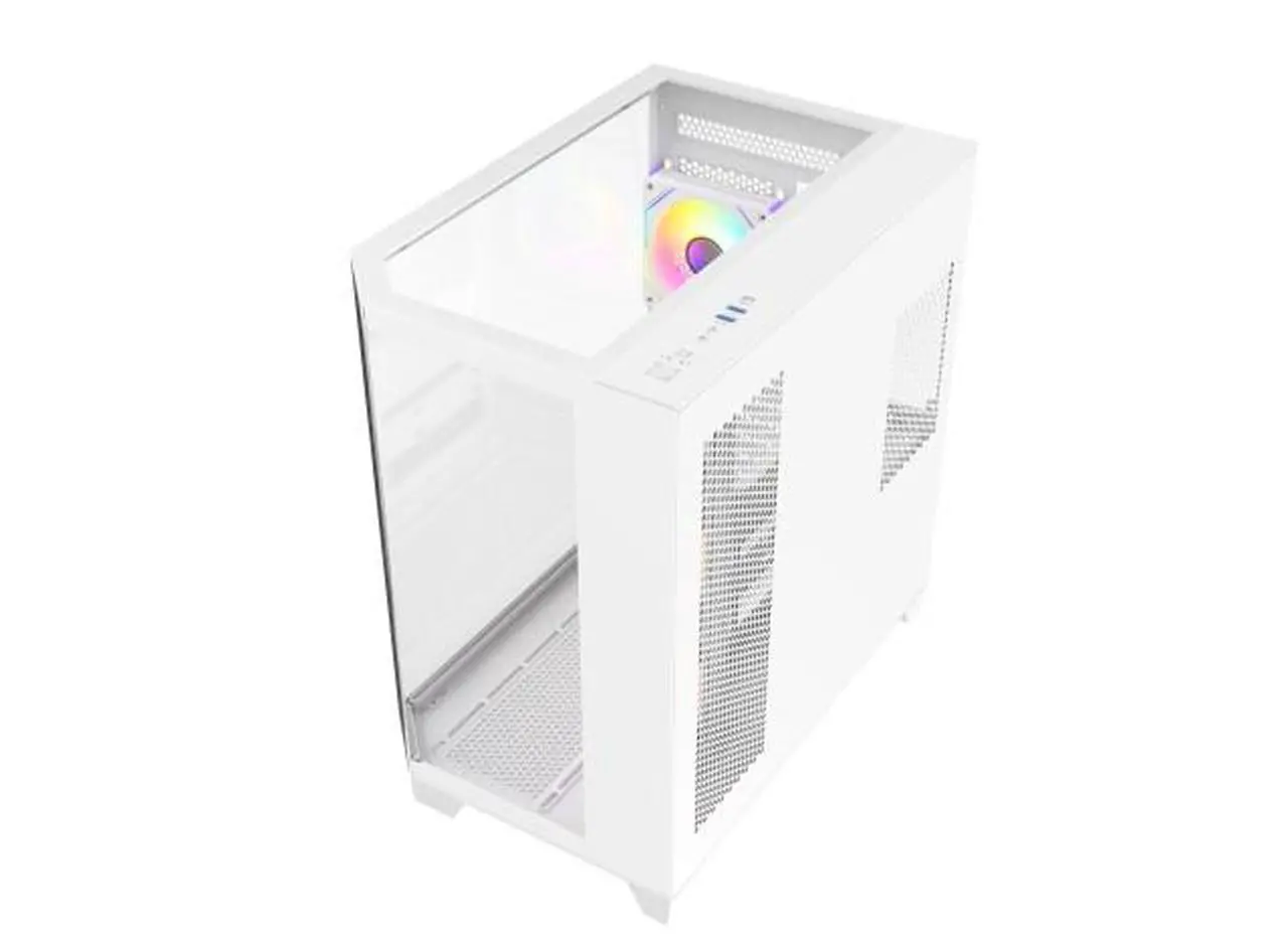 DIYPC ARGB-N8-W White Case (Computer Cases - ATX Form) - Newegg.com