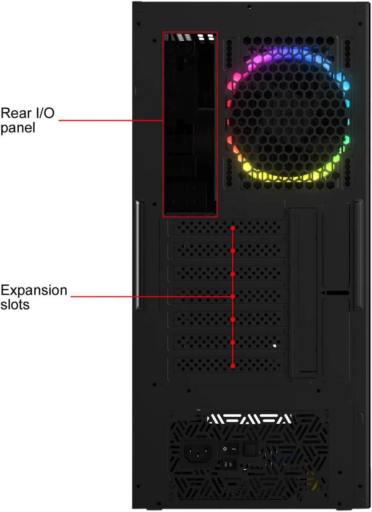 Gamdias ARGUS M1 Black Computer Case - Newegg.com