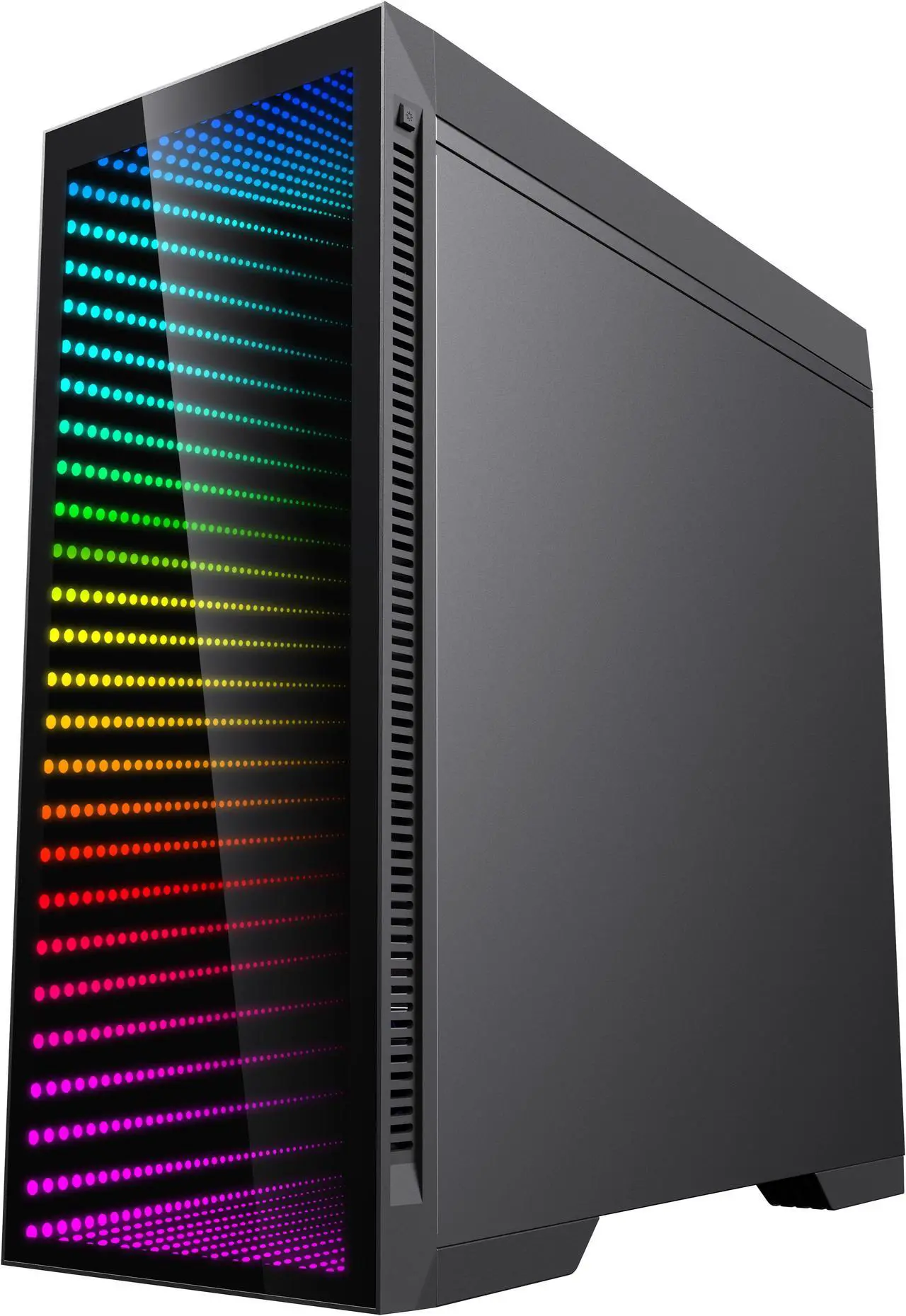 GAMEMAX Abyss TR Black Full Tower Gaming Computer Case w/ 1 x 120mm ...