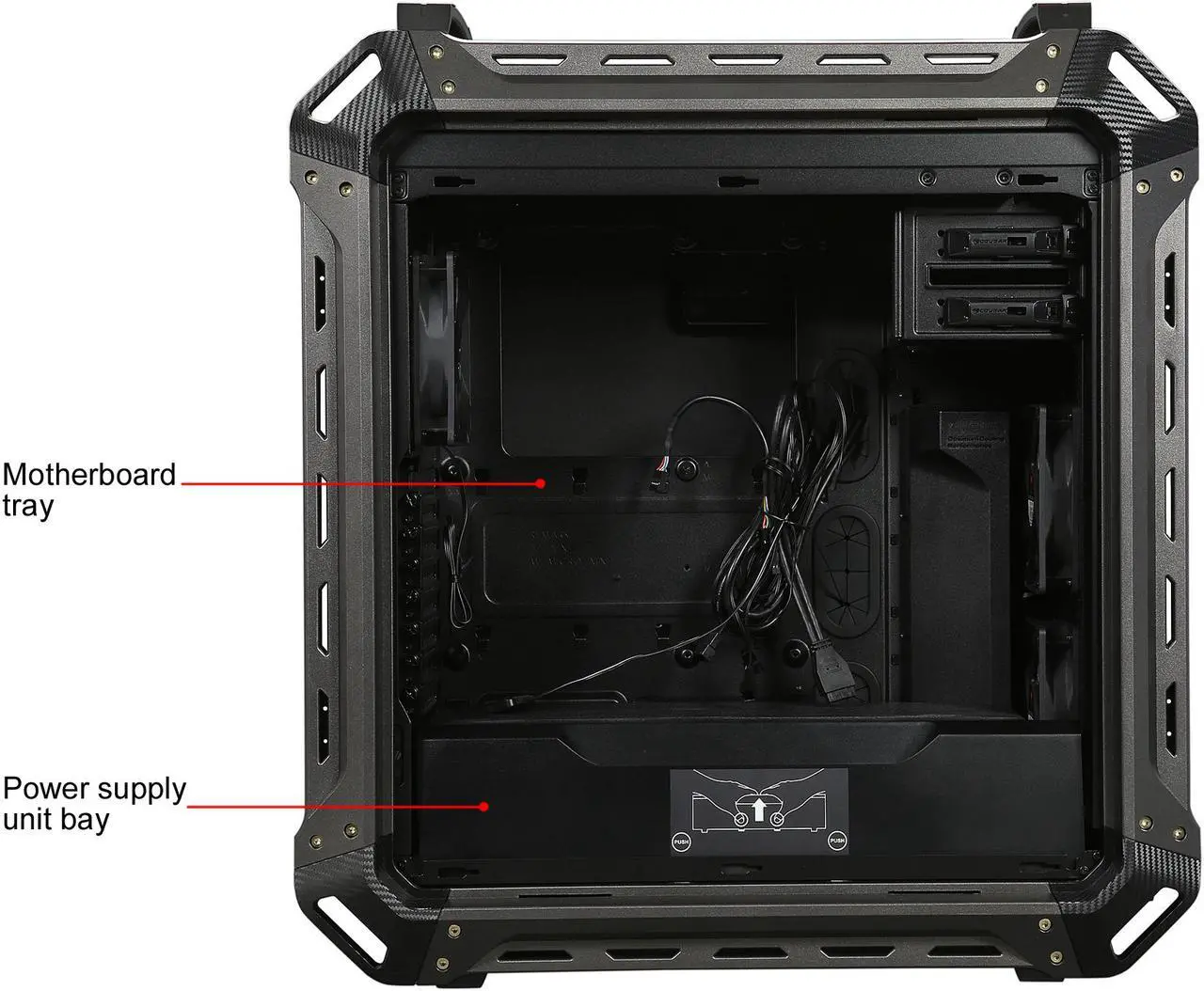 COUGAR Panzer Max Black Gaming Computer Case - Newegg.com