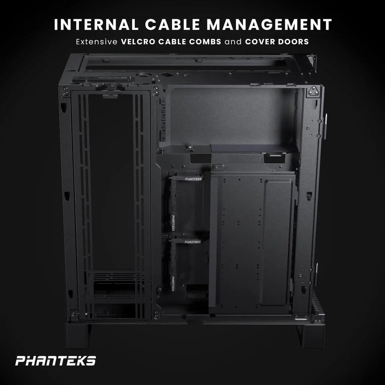 Phanteks NV9, Showcase Full-Tower Chassis, High Airflow Performance, Integrated D/A-RGB Lighting ...