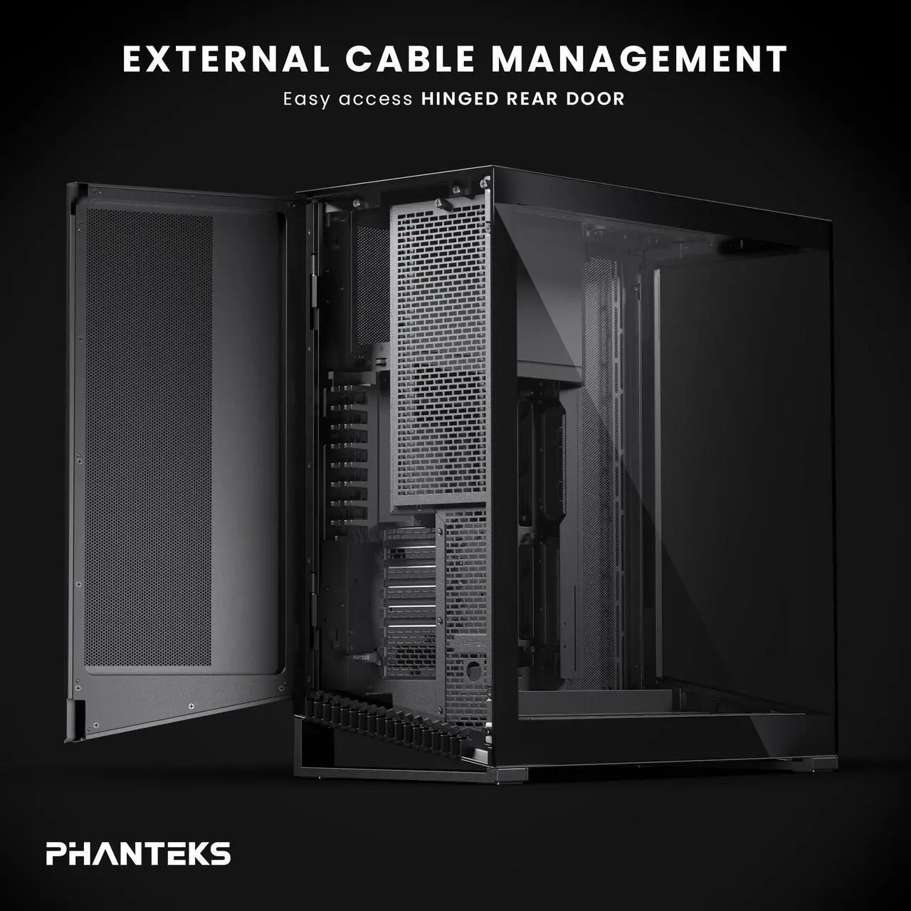 Phanteks NV9 MKII, Showcase Full-Tower Chassis, Rear-Connect MB Support ...
