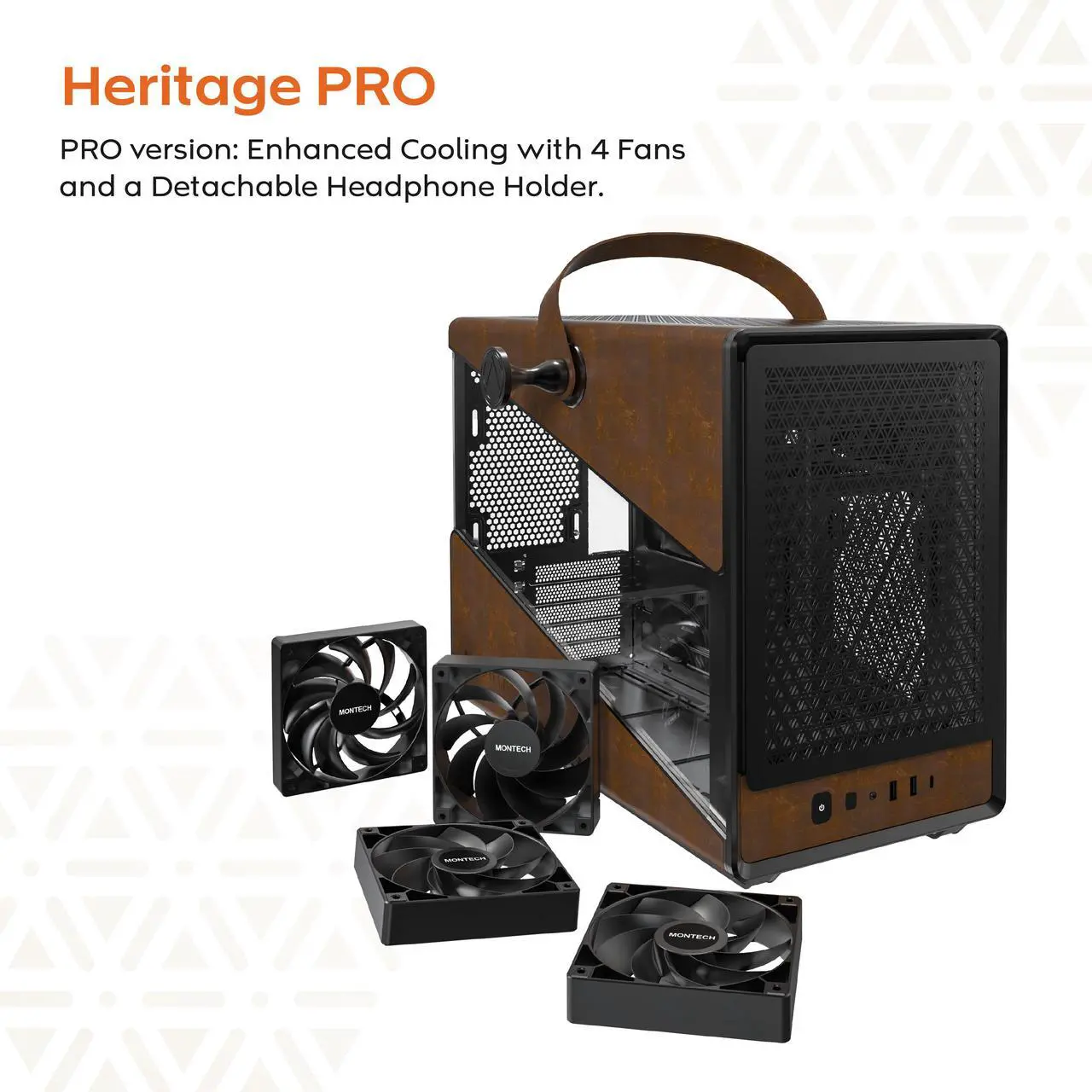 Open Box: Montech Heritage PRO Black Black Computer Case - Newegg.com