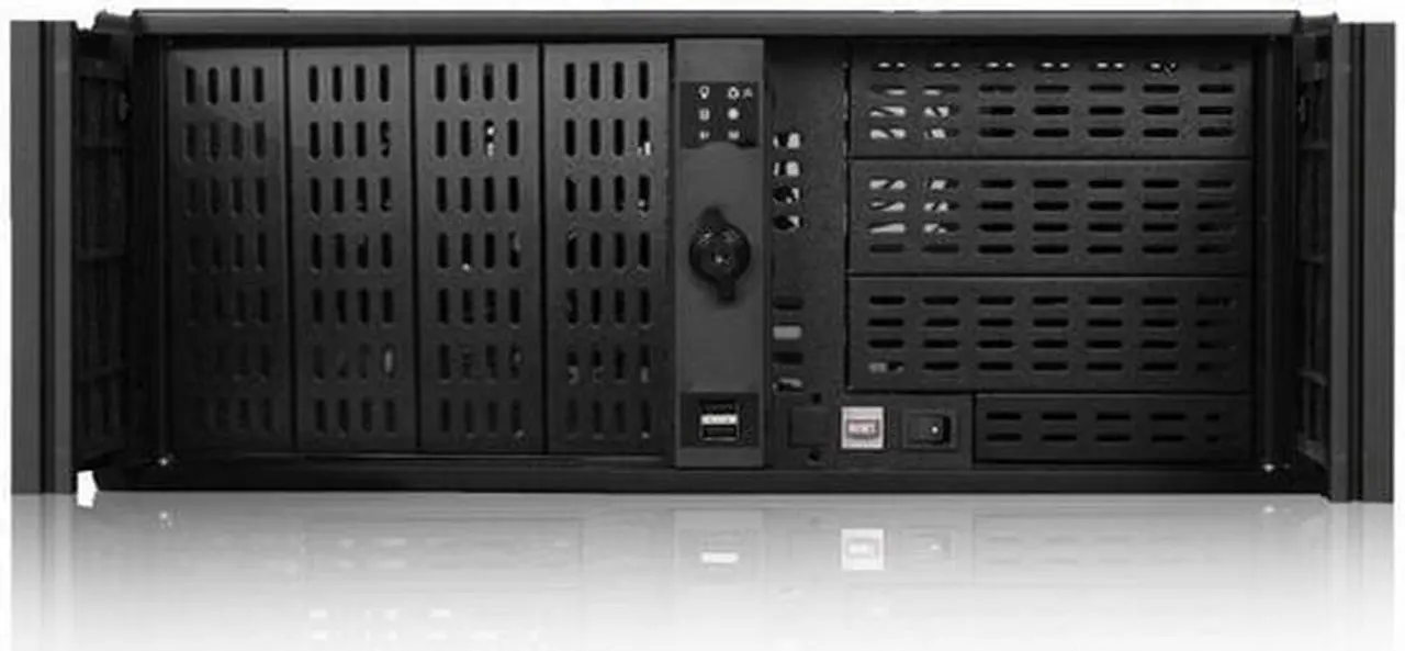 iStarUSA 4U Compact Stylish Rackmount Chassis D-400-7 - Newegg.com