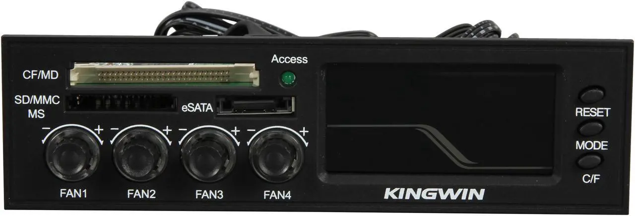 Multi-Function LCD Fan Controller Panel Black - Newegg.ca