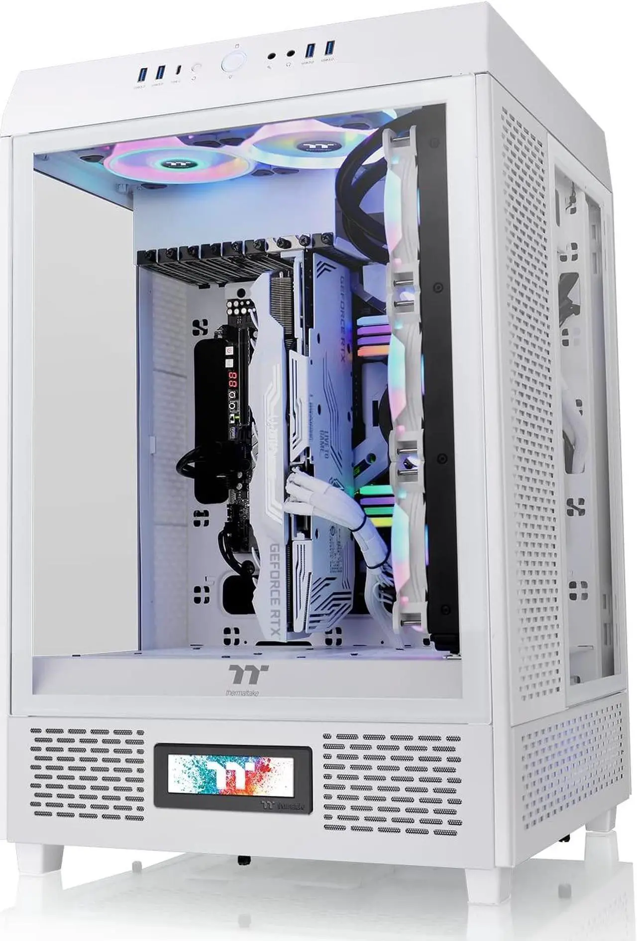Thermaltake LCD Panel Kit Snow for The Tower 500, 3.9" LCD Display ...