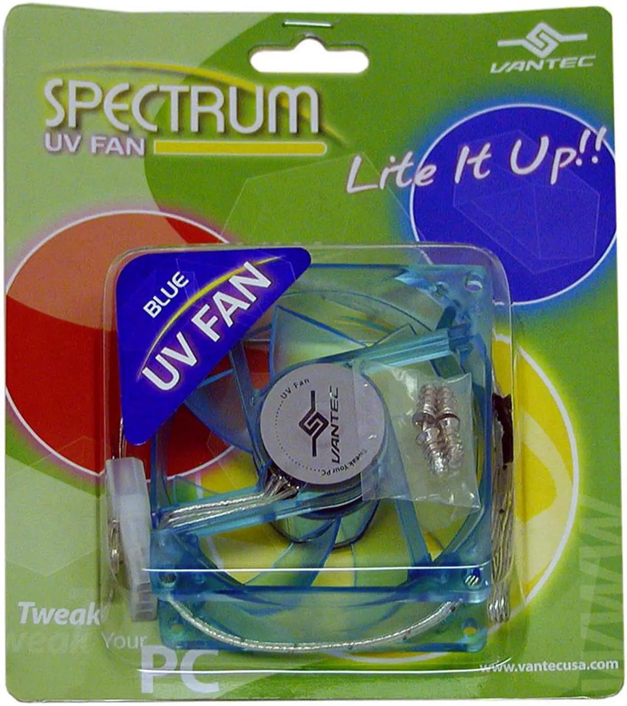 VANTEC SP8025UV-BL Cooling Fan - Newegg.com