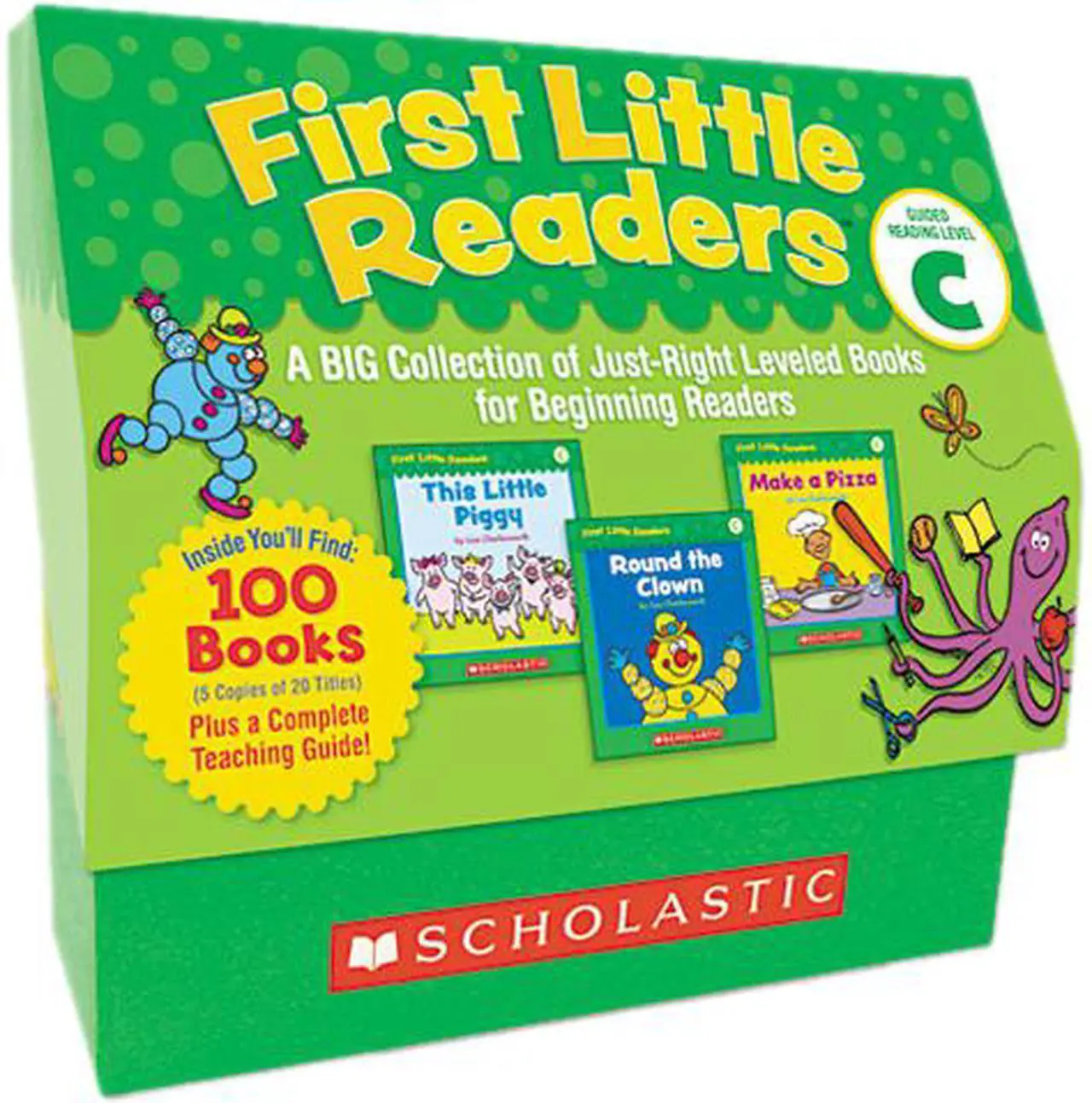 First Little Readers Level C, 100 Books, Teaching Guide, Prek-2 ...