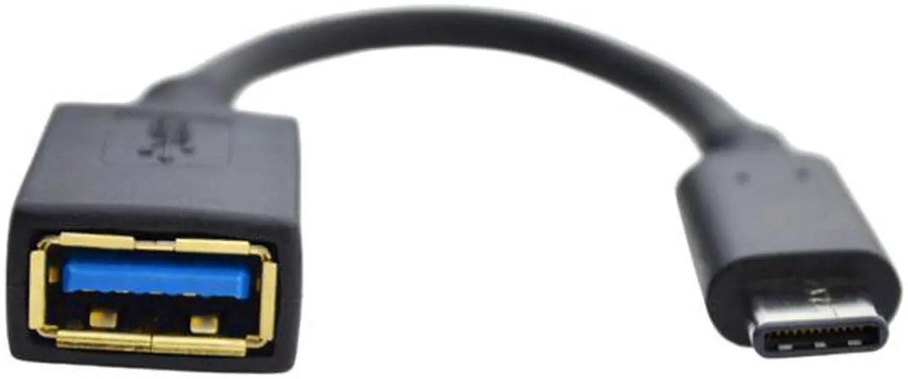 DAT 6010D USB 3.1 Type CM to AF Gen1 Adapter Cable - 3A, 0.15m/0.5 ft ...