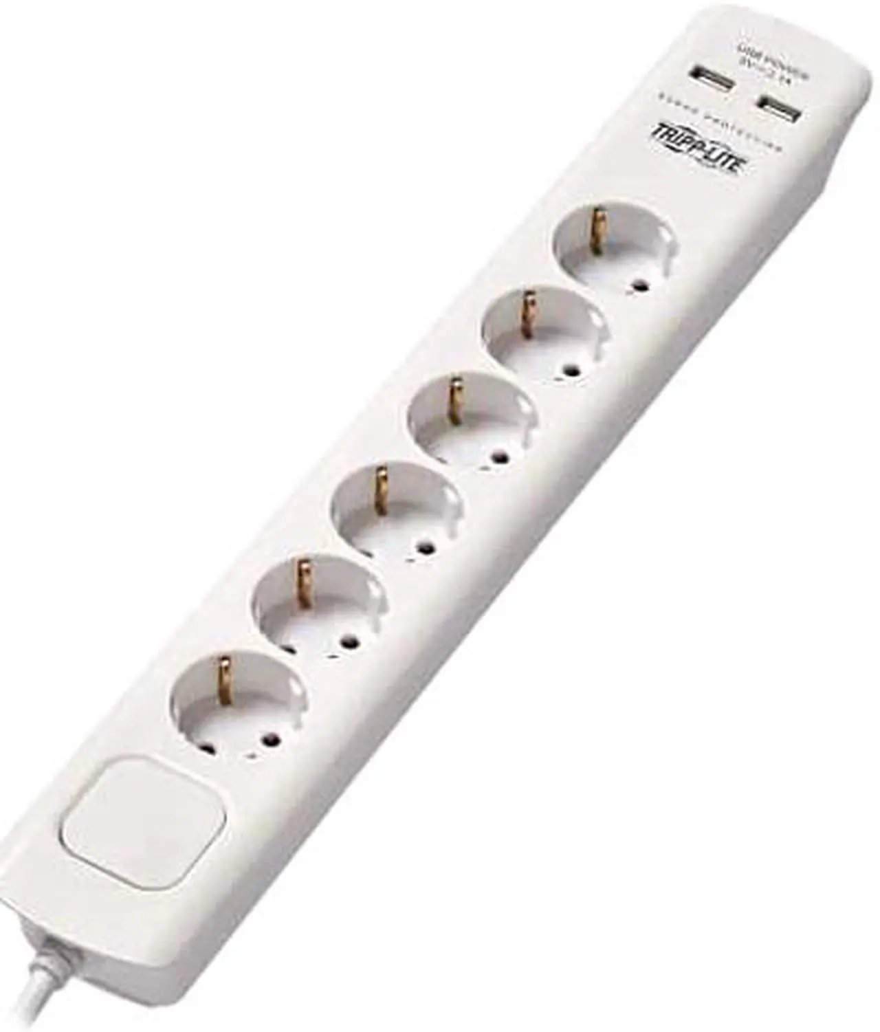 TRIPP LITE TLP6G18USB 6-Outlet Surge Protector with USB Charging ...