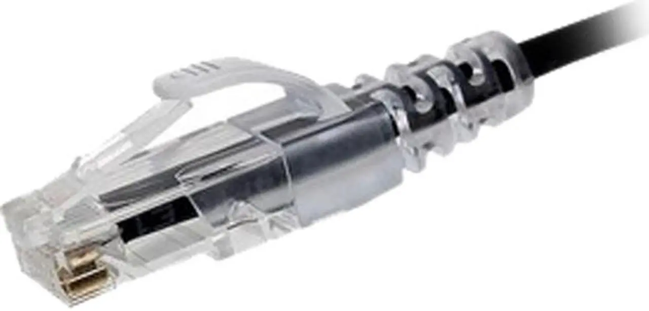 Xavier Professional Cable SLIM-C6BK-20-B 20 ft. Network Ethernet Cable ...