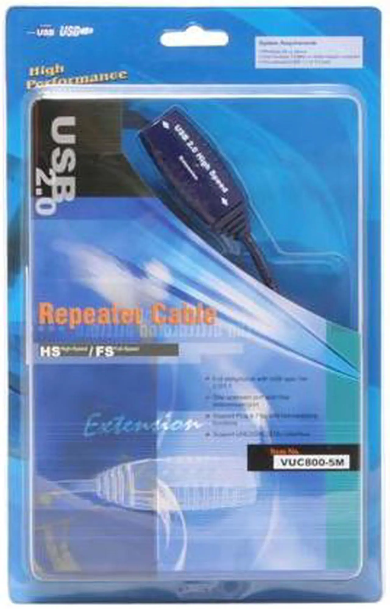 VIGOR VUC800-5M USB Active Extension Cable - Newegg.com