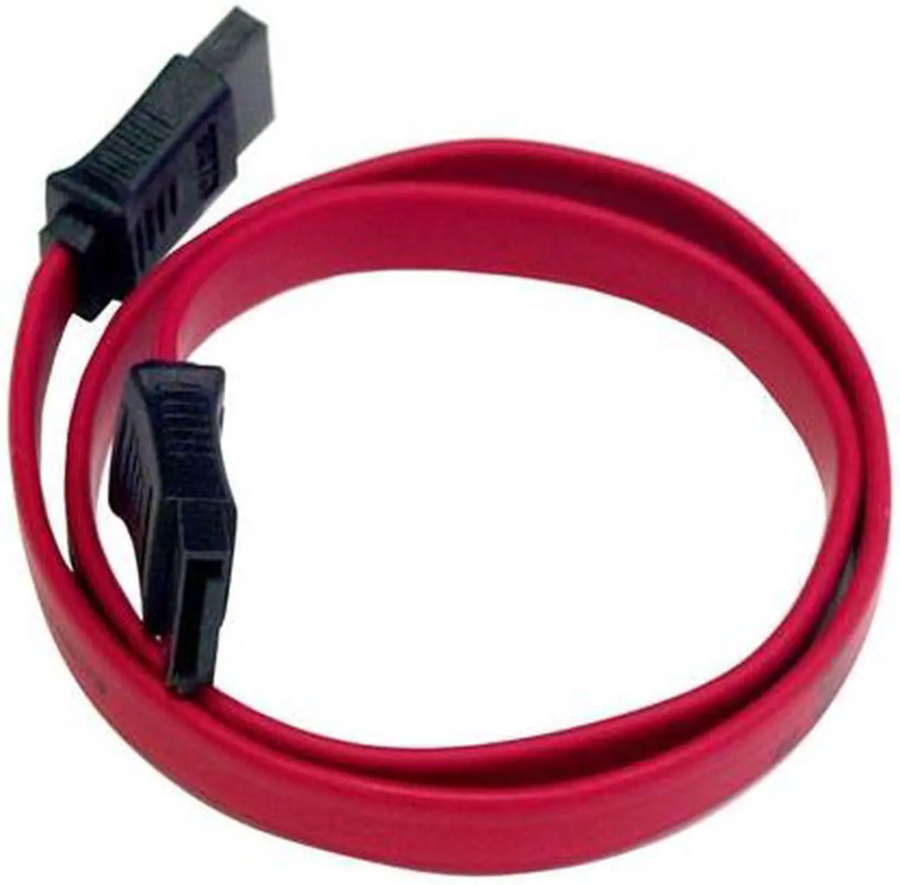 GENERIC SERIAL ATA 18 1.5 ft. 2-Head Red SATA (SERIAL ATA 150) Cable ...