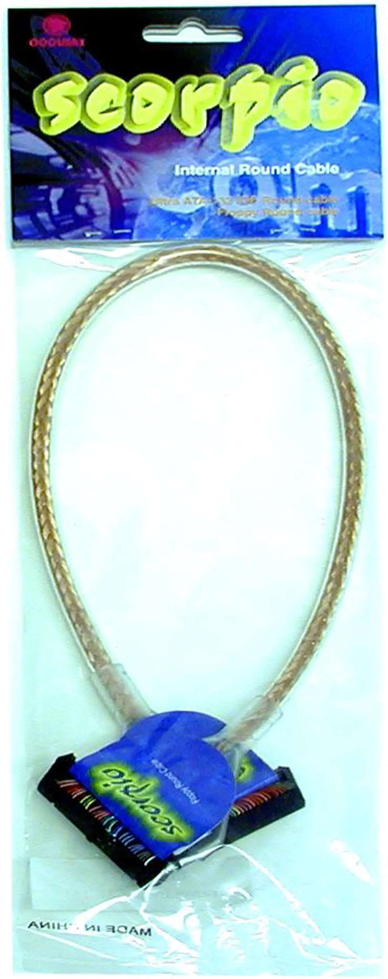 COOLMAX 18" Floppy Round Cable Transparent COPPER - Newegg.com