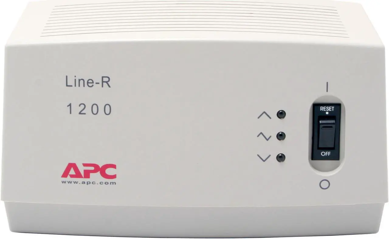 APC LE1200 6.5 Feet 680 Joules 1200VA Automatic Voltage Regulator ...