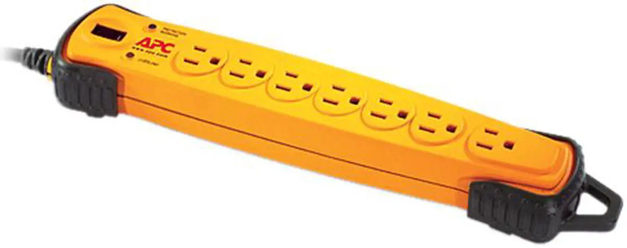 APC PDIY7 8 feet (2.44 meters) 7 Outlets 800 Joules Surge Suppressor ...