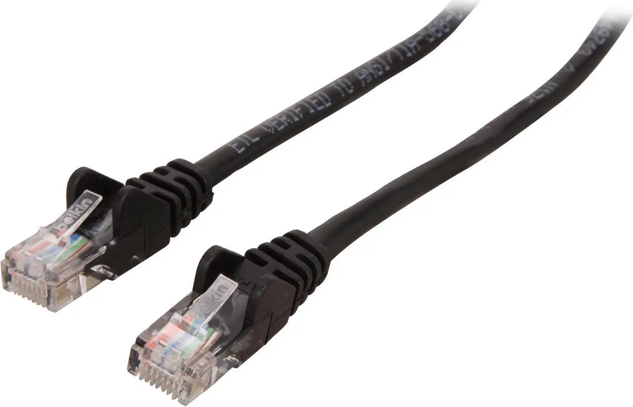 Belkin A3L791-03-BLK-S 3 ft. Network Cable - Newegg.com