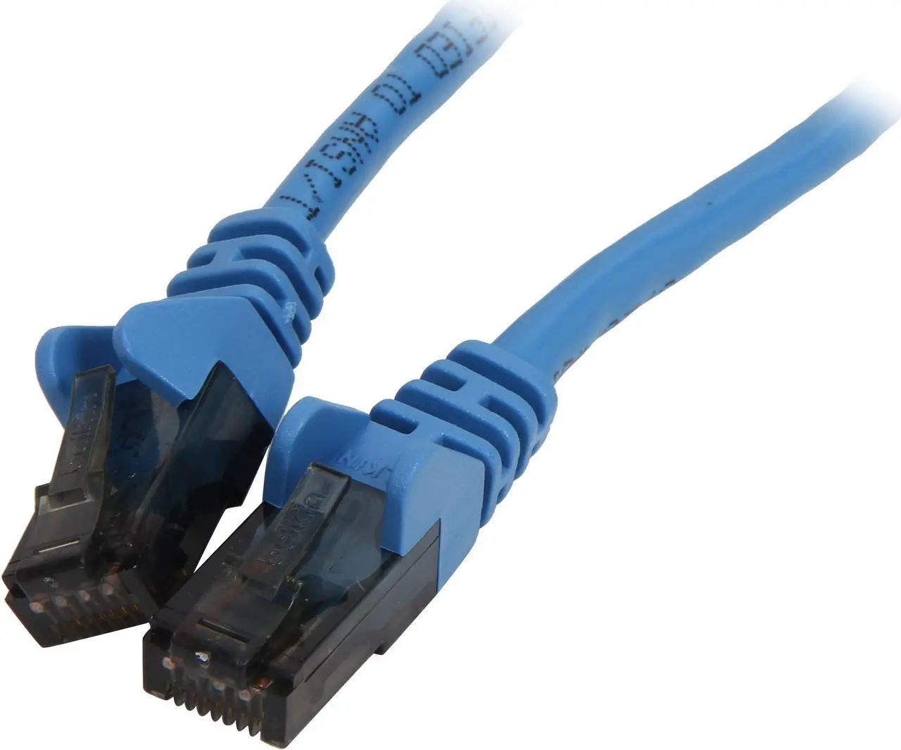 Belkin A3L980-06-BLU-S 6 ft. Patch Cable CAT6 Snagless RJ-45M / RJ-45M ...