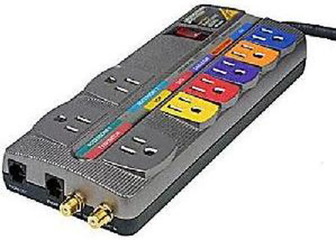 MONSTER MP HTS 800 HP 8 ft. 8 Outlets Home Theater PowerCenter HTS 800 ...