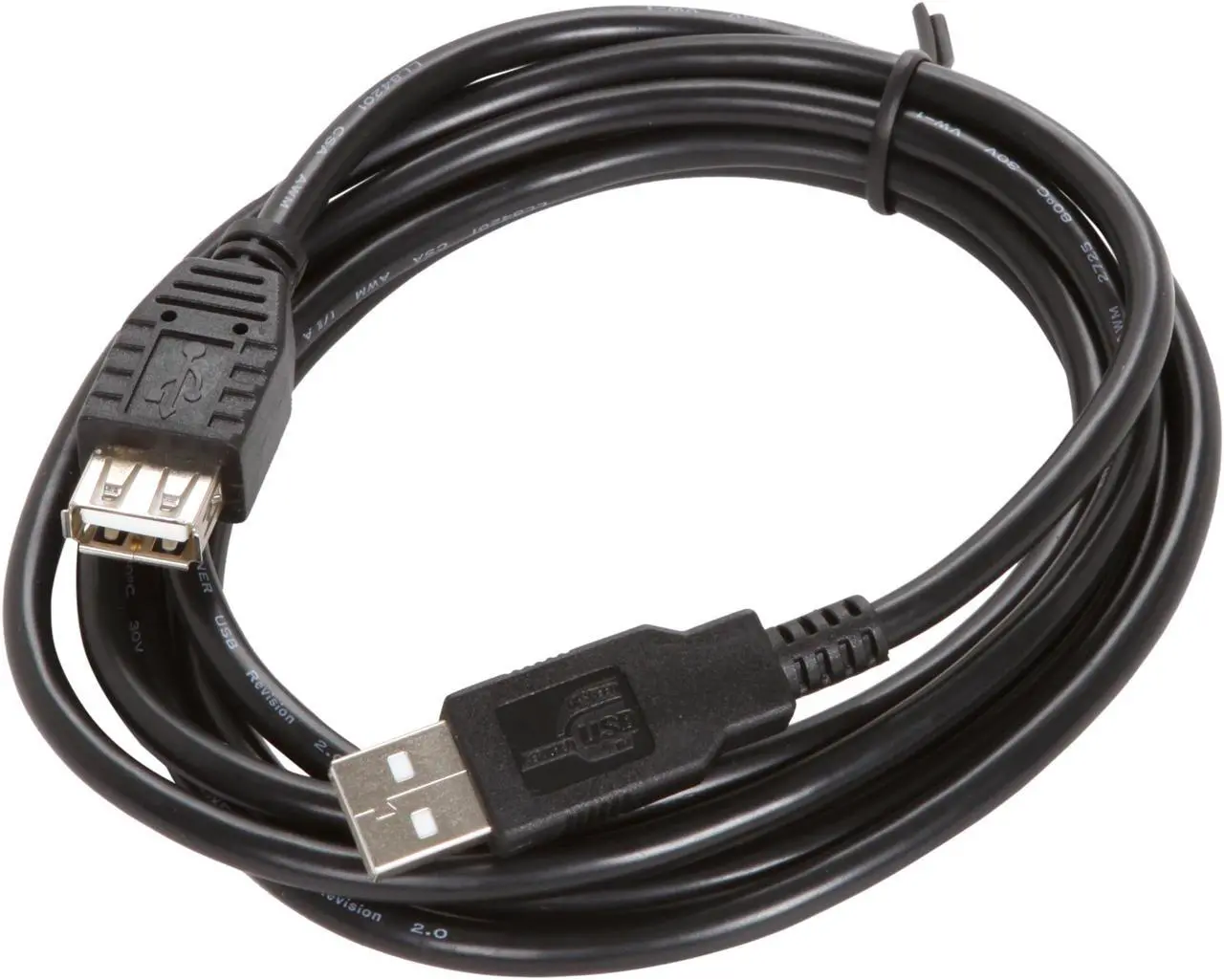 Open Box: Rosewill RCW-100 6 ft. USB 2.0 Cable, AM-AF,Black - Newegg.com