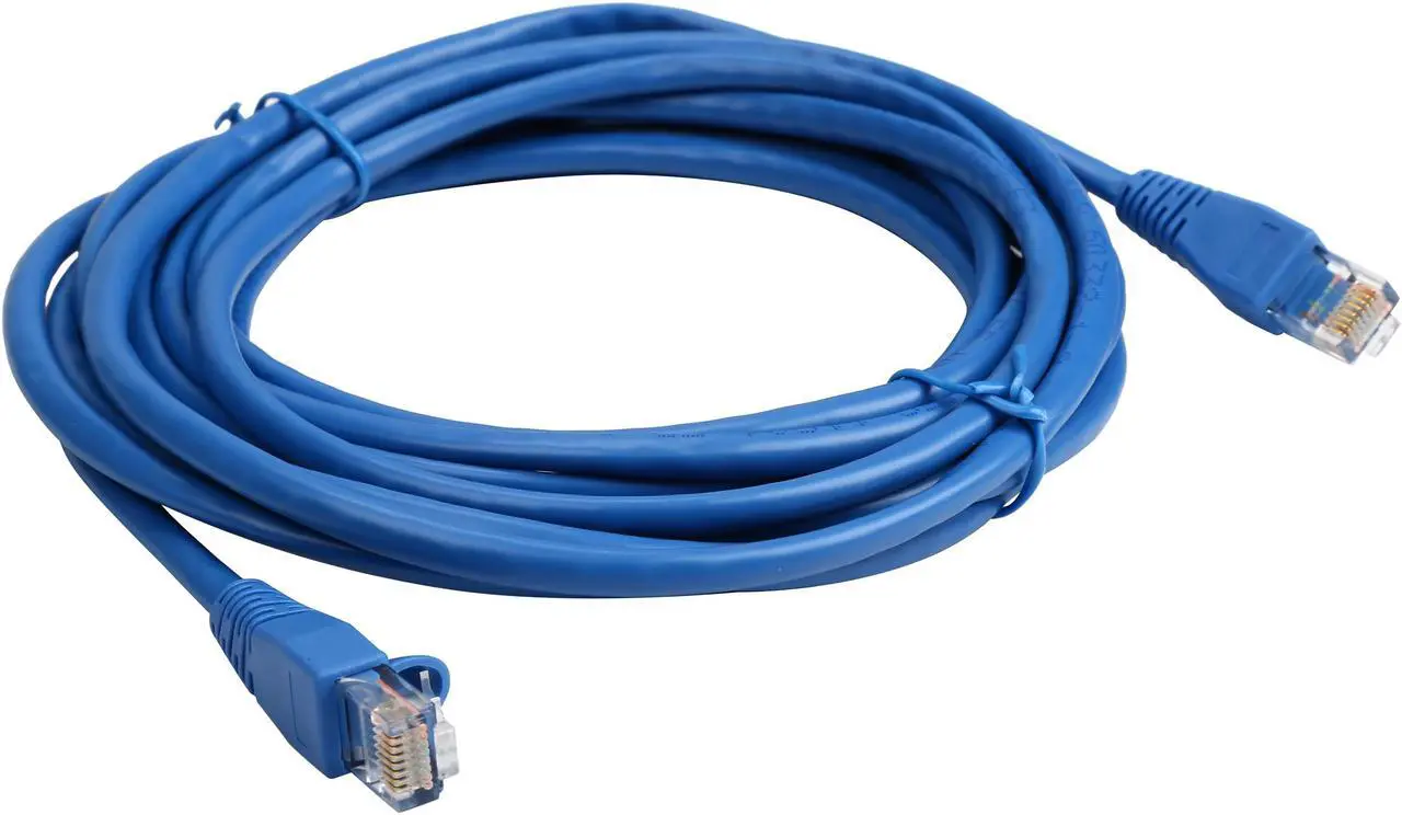 Rosewill RCAT5E-14BL 14 ft. 24AWG, Bare Stranded Copper 350MHZ UTP ...