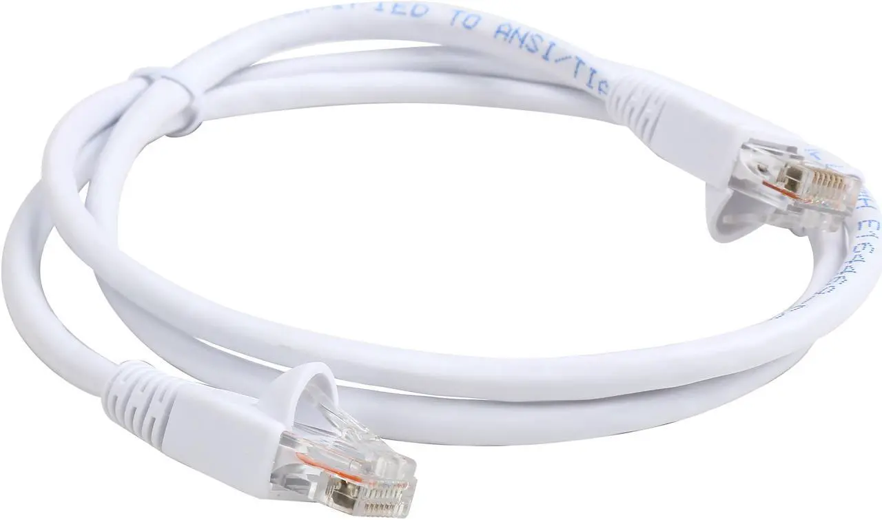 Rosewill RCAT5E-3WH 3 ft. 24AWG, Bare Stranded Copper 350MHZ UTP ...