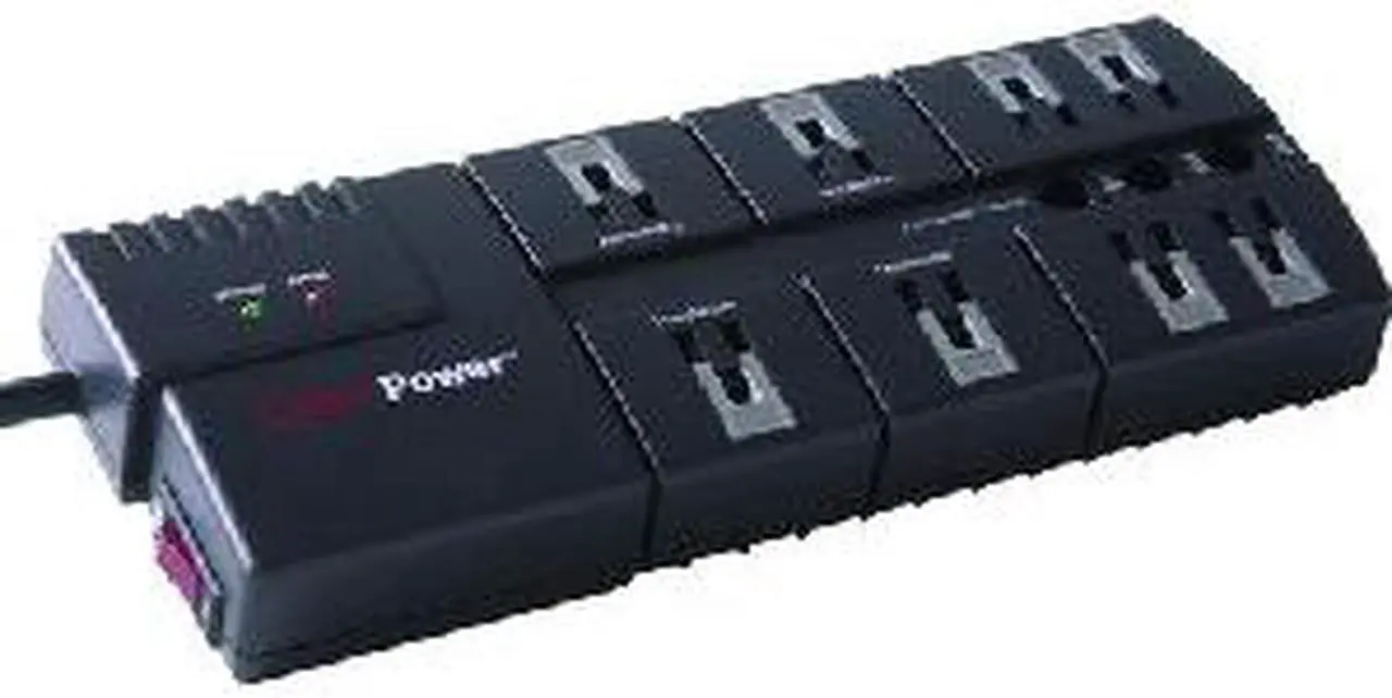 CyberPower 850 6 Feet 8 Outlets 2400 Joules Home/Office Surge ...