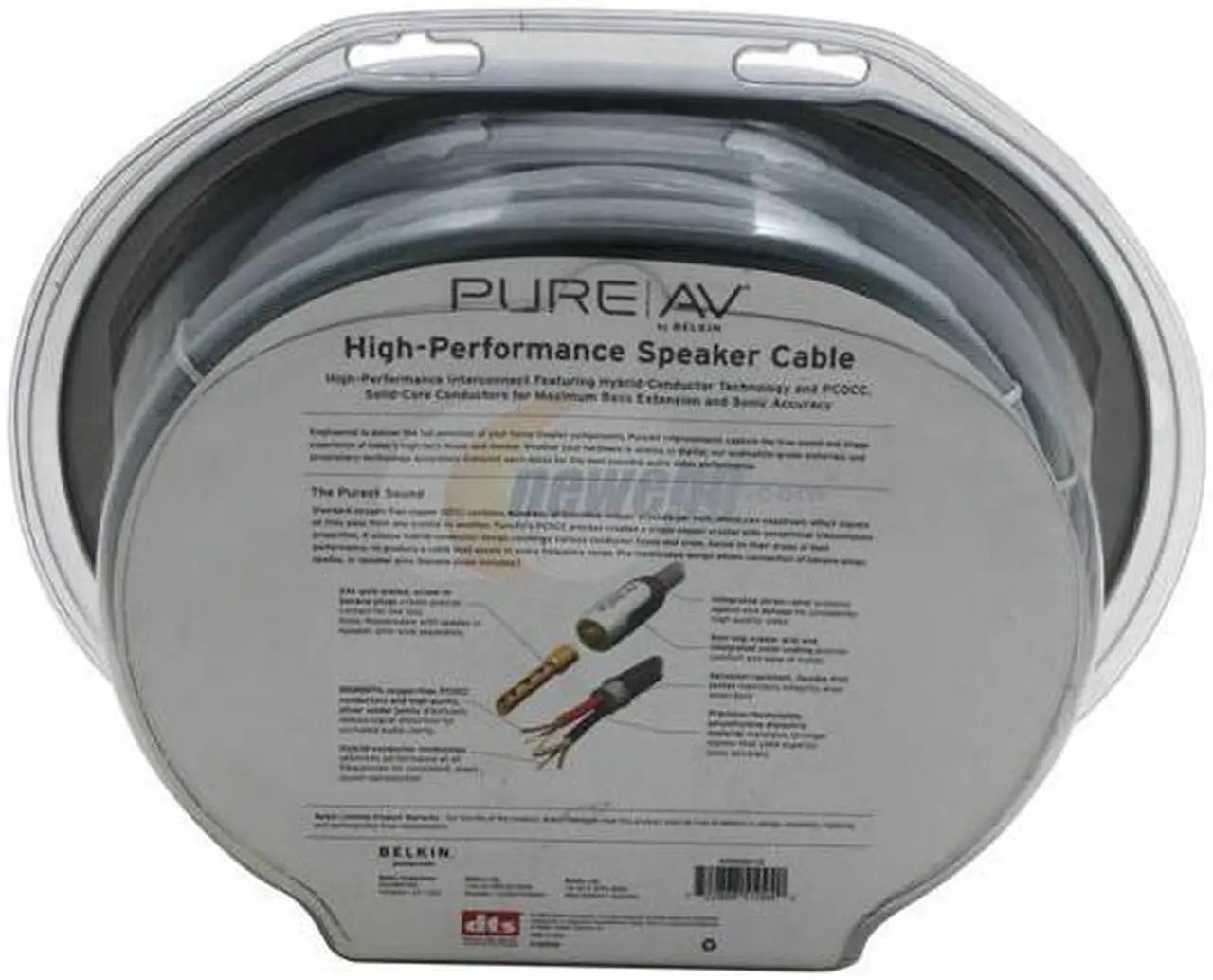 BELKIN PURE AV Model AV53001-12 12 ft. High-Performance Speaker Cable w ...