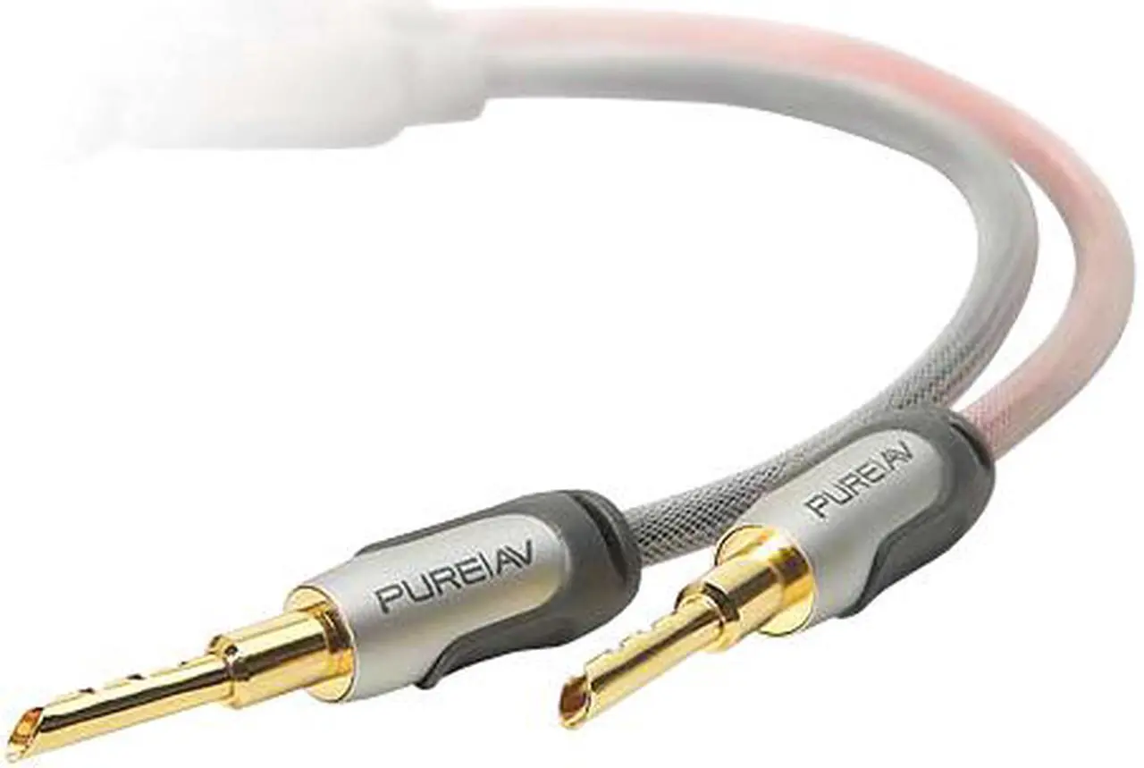 BELKIN PURE AV Model AV53001-12 12 ft. High-Performance Speaker Cable w ...