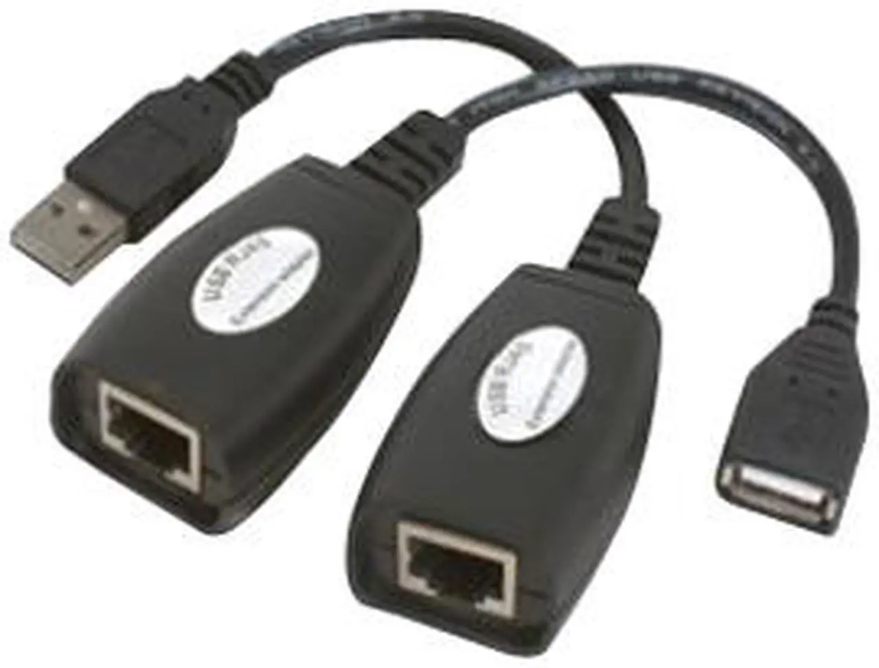 SABRENT USB-RJXT USB Extension cable over Cat5e RJ45 Extender adapter ...