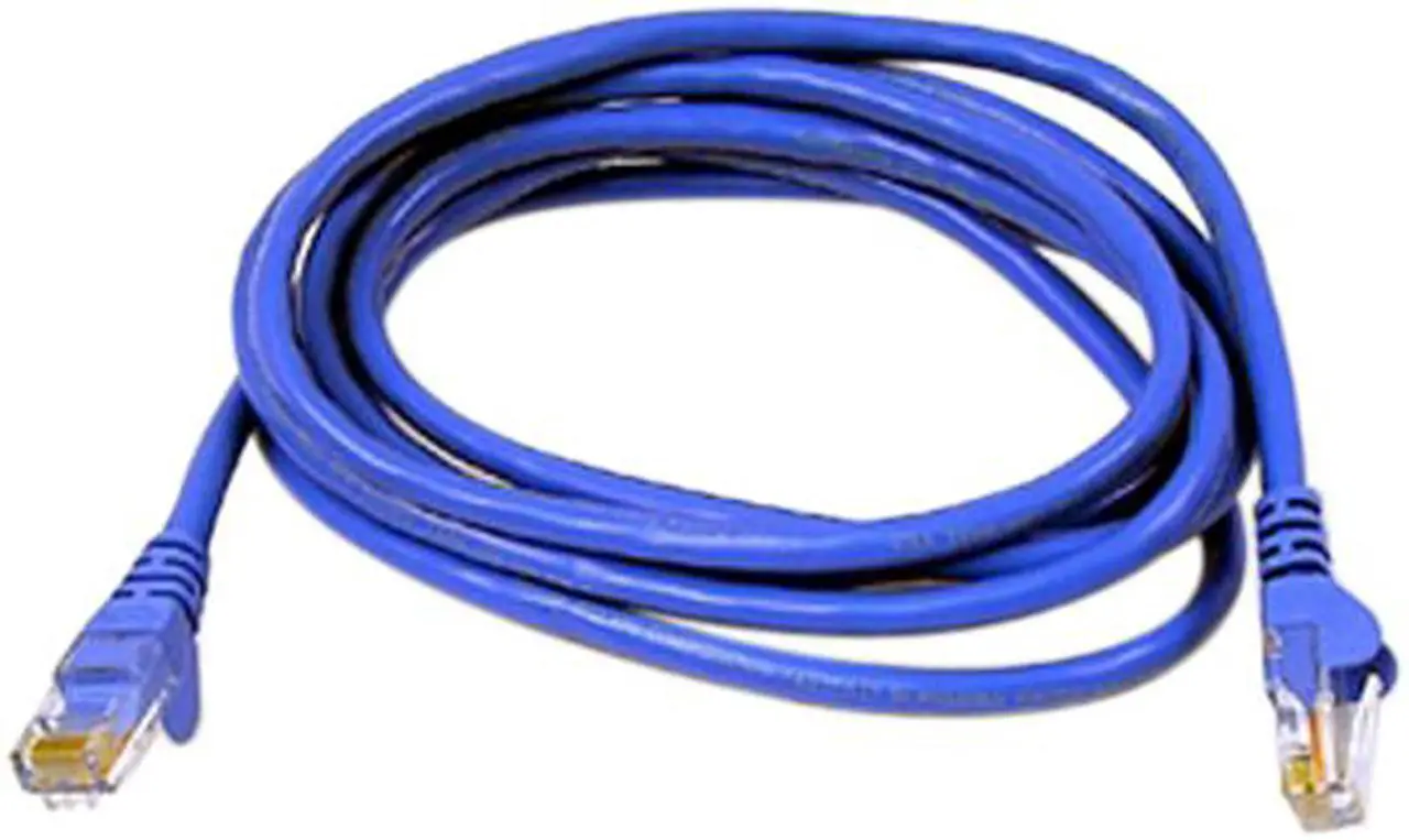 Belkin A3L850-14-BLU-S 14 ft. FastCAT Snagless Molded Network Cable ...